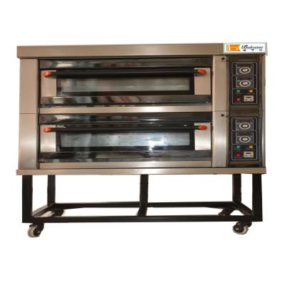 Cina Convezione bollente Oven Commercial Bakery Equipment della piattaforma del gas di 2 vassoi della piattaforma 6 in vendita