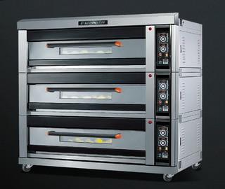 China Oven van het hoogste Kwaliteits de Elektrische Dek voor Materiaal 3 Dek 6 van het Broodbaksel het Fornuisoven van het Dienbladen Commerciële Elektrische Brood Te koop