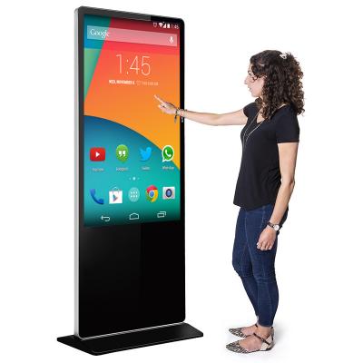China Android obstrui dentro e joga o anúncio do jogador da exposição à venda