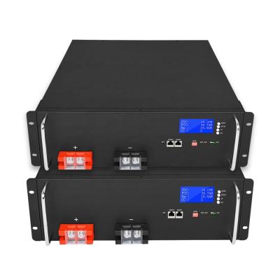 Cina Litio 48v 100ah Lifepo4 batteria domestica prismatica RS485 in vendita