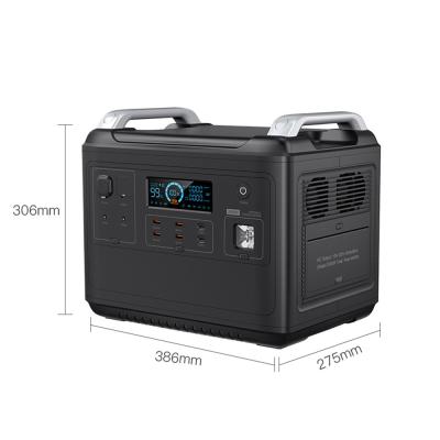 Китай Новый генератор энергии MPPT входной двухсторонний 2000W quick lifepo4 портативная электростанция 2000w продается