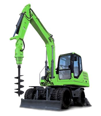 Κίνα Μίνι Digger επίγειων τρυπανιών βαθιών τρυπών εκσκαφέων μετα που τρυπά το ενιαίο άτομο με τρυπάνι προς πώληση