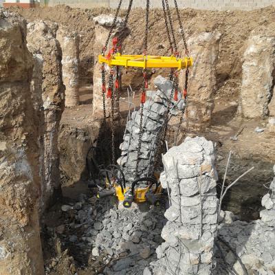 중국 맞춤형 크기 인력 절약 수압 콘크리트 멀티 모듈 파기 스파일 브레이커 판매용