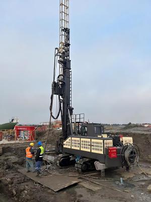 China Mini Compact Crawler Jet Grouting Rig For Downtown Basement Restricted Space Piling Ideal For Soil Improvement for sale
