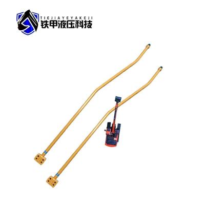 China PC120 PC130 Hydraulisch systeem Distributeur Middelarmpijp voor graafmachine ijzerpijp Te koop