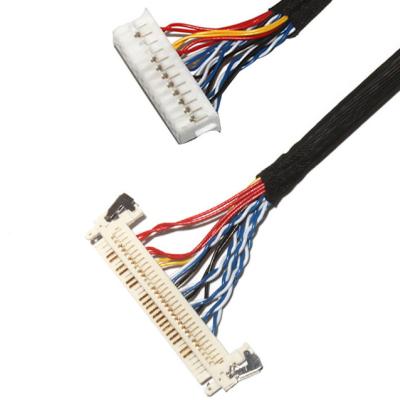 중국 커스터마이징 길이 2.0mm Pitch Lvds 케이블 어셈블리 30 핀  DF11-24DS-2C FI-X3OHL OEM/ODM 판매용