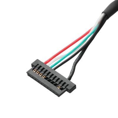 Chine USB Type-B à JAE FI-S10S USB dans le câble câble d'extension avec montage de panneau câble personnalisé longueur de 10 broches personnaliser à vendre