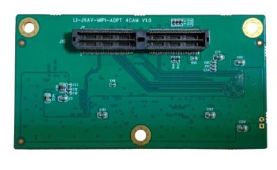 Chine Micro coax LI-JXAV-MIPI-ADPT-4CAM carte de caméra et connecteur de caméra de conception FAW-1233-02 câble OEM/ODM à vendre