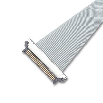 中国 USL20-30SS-050-B 1 to 1 0.4mm pitch connector assembly cable 販売のため