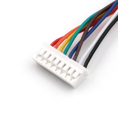 China 8-Position Wire Harness Assembly with RJ45 Keystone, 24V Input, 24AWG Cable for sale