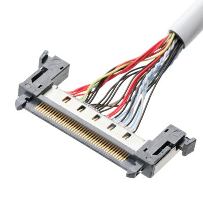 China 0.5mm Pitch LVDS Cable - 41Pin to 30Pin - UL10064 Shielded Wire - 32AWG for sale
