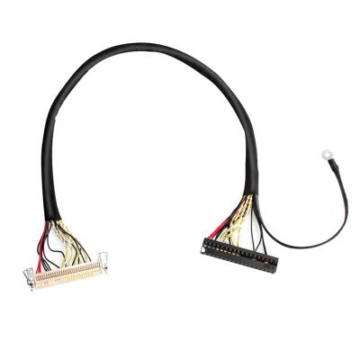 Chine 30 câble équipé de Pin LVDS, 51 câble de Pin fi X30HL-B Lvds pour le panneau d'affichage à cristaux liquides à vendre