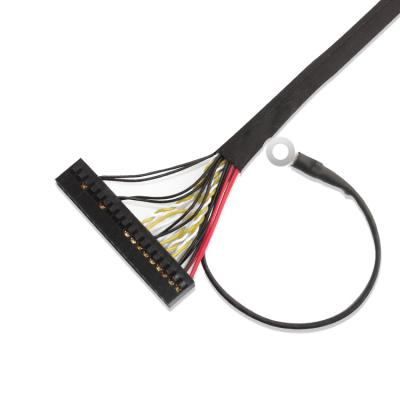 Chine 30 câble équipé de Pin LVDS, 51 câble de Pin fi X30HL-B Lvds pour le panneau d'affichage à cristaux liquides à vendre