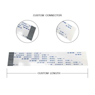 Chine câble plat de 0.5mm Fpc, norme 150mm d'UL de 35 Pin Fpc Cable longtemps à vendre