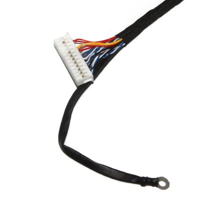 중국 커스터마이징 길이 2.0mm Pitch Lvds 케이블 어셈블리 30 핀  DF11-24DS-2C FI-X3OHL OEM/ODM 판매용