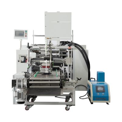 Cina 5.5kw End Electric Driven Film Slitting Rewinding Machine per la stampa di fogli di alluminio in vendita