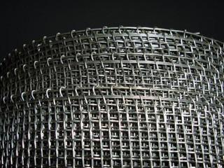 Cina Pre cavo Mesh Wrapped Edge di Bent Plain Weave Crimped Woven in vendita