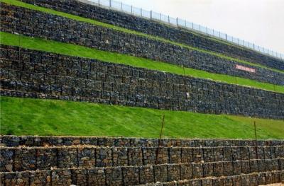 Cina Resistenza all'urto e controllo della permeabilità Muro di contenimento in collina 80x100mm in vendita