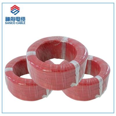 China PFA Insulated Single Core Wire with 36awg~3/0awg Wire Gauge Chemical Resistance and Low Friction for sale