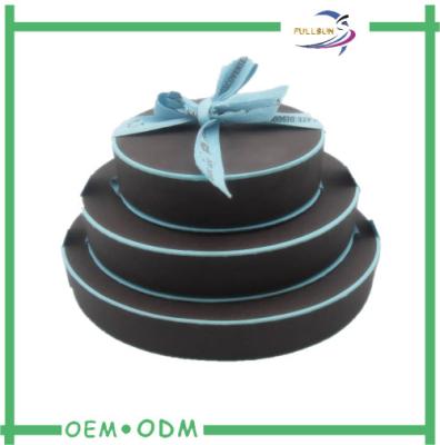 China De matte Gift van de Laminerings Ovale Chocolade die met Plastic Dienblad, Chocoladedoos voor Gift wordt geplaatst Te koop