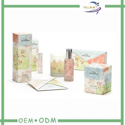 Cina Carta patinata cosmetica di lusso su misura di PMS/CMYK 350G del contenitore di regalo in vendita