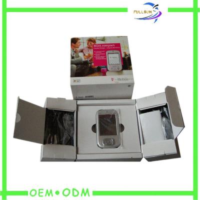 Cina SGS/FSC magnetici della carta delle similpelle della scatola di stoccaggio del telefono cellulare della chiusura in vendita