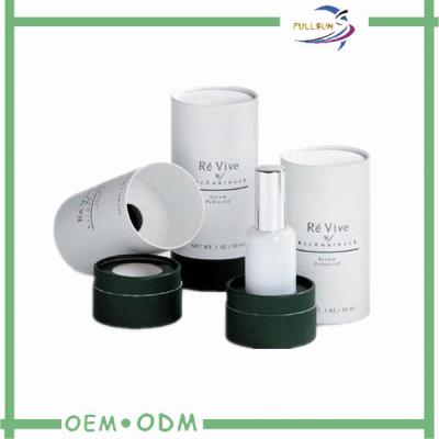 Cina Contenitore bianco e nero di metropolitana della carta da stampa, scatola d'imballaggio di carta cosmetica su misura in vendita