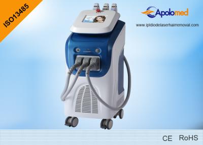 China Vlekken en de Machine van de het Haarverwijdering van de Sproetverwijdering SHR IPL met 3 handpieces Te koop