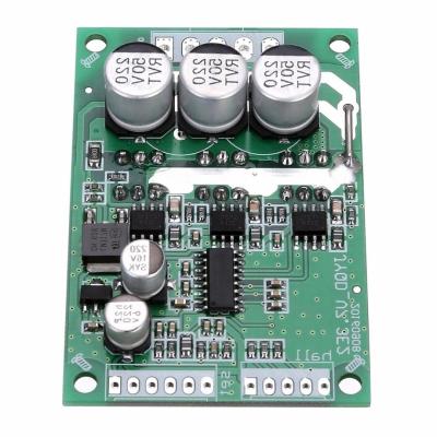 중국 JYQD-V7.3E2 브러쉬리스 모터 드라이버 보드, 12V - 36V DC 비엘디씨 모터 드라이버 제어  판매용