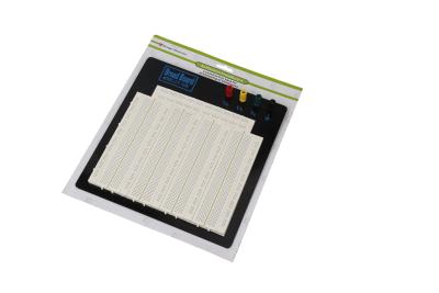 中国 ROHS白いSolderlessのサーキット ボード、電子プロトタイプ板バネ クリップ 販売のため