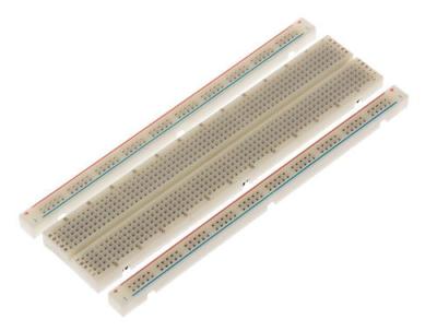 Cina Lato posteriore del tagliere di Solderless di colore MB-102 con carta adesiva in vendita