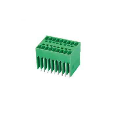 中国 電気2P - 24Pポーランド人3.81のPA66ねじ込み端子のブロック 販売のため