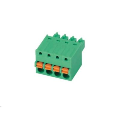 中国 PA66真鍮の接触のプラグイン可能なターミナル ブロック7つのMm 販売のため