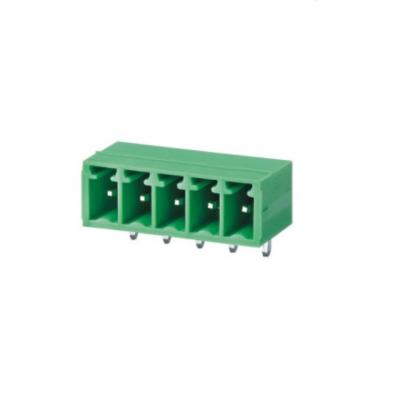 中国 緑PCB Shakeproofプラグイン可能な3.81 Mmのターミナル ブロック 販売のため