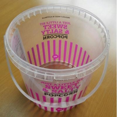2.2 L Food Grade Pp Customize Logo Oversize Plastic Empty Ice Cream Cups With