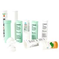 Quality PP Collar Biodegradable Effervescent Tablet Tube Bottle for Vitamin C Medical Pills for sale