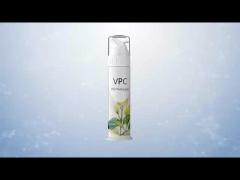 친환경 PP 플라스틱 칫솔질 리필 가능 펌프 100ml 맞춤형 색상 라벨 사용 가능