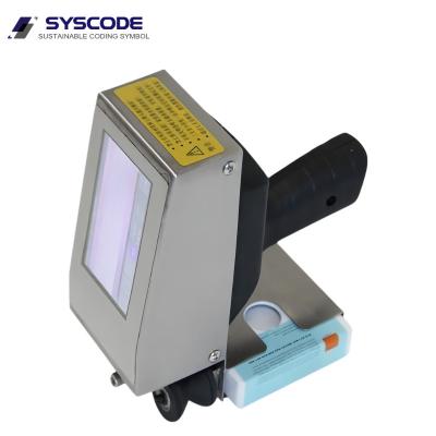 China Metal Tubes Portable Handheld Printer Manual Qr Code Inkjet Printer for sale