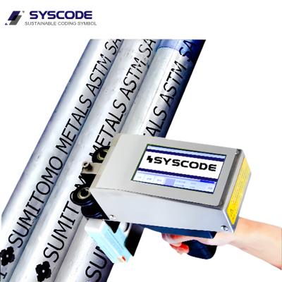 China Metal Tubes Portable Handheld Printer Manual Qr Code Inkjet Printer for sale