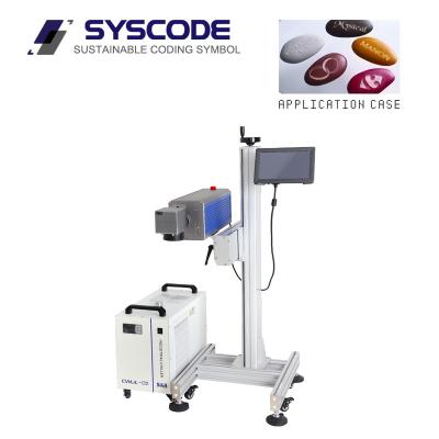 China Versatile Co2 Laser Printing Machine 355nm Eco Friendly Laser Lettering Machine for sale