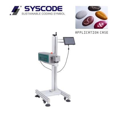 China Versatile Co2 Laser Printing Machine 355nm Eco Friendly Laser Lettering Machine for sale