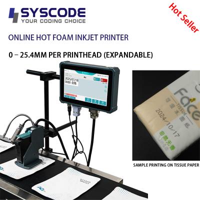 China Syscode H200 A high-speed, 600DPI printer for dates, codes, and QR codes on packaging. Features Linux OS for ultimate reliability. A global bestseller. for sale