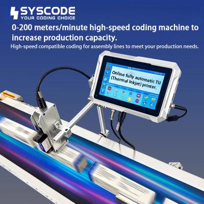 China Syscode H200 Industrial Thermal Inkjet Printing System - Linux-besturingssysteem, Cortex-A7-processor, ondersteunt realtime dataverbinding en UDI-compliant printen Te koop