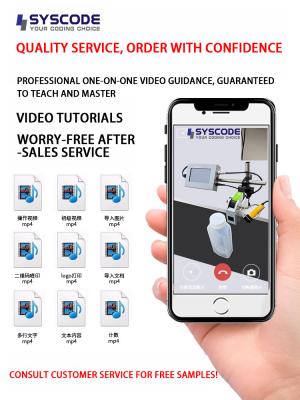 中国 Syscode H200 H200シリーズ 工業用熱インクジェットプリンター - 高速600DPI印刷,複数のプリンタヘッドのスペリングをサポートし,様々なパッケージ材料に適しています 販売のため
