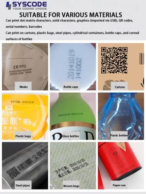 中国 Syscode H200 H200シリーズ 工業用熱インクジェットプリンター - 高速600DPI印刷,複数のプリンタヘッドのスペリングをサポートし,様々なパッケージ材料に適しています 販売のため