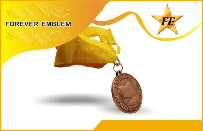 China Sportereignis-fotogeätzte Bronze-/Kupfer-Metallmedaillen für Schulen/Gruppe zu verkaufen