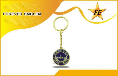 Cina Rame Keychains promozionale rotondo del bronzo di stampa di colore pieno per gli eventi del gruppo in vendita