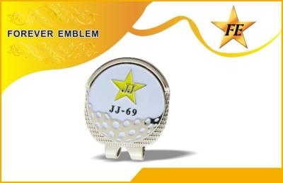 Cina Acciaio inossidabile, oro in lega di zinco della clip del cappello di golf, oro antico in vendita