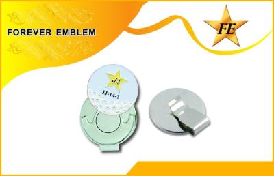 Cina Clip magnetiche in lega di zinco del cappello della clip del cappello di golf nuove e dell'indicatore della palla dello smalto in vendita