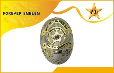 China La policía militar de la aleación de cobre de bronce del cinc Badges el ODM amistoso del OEM de Eco en venta